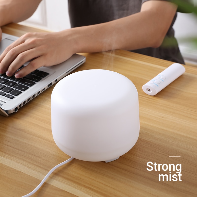 Ultrasonic USB Aroma Diffuser with Light
